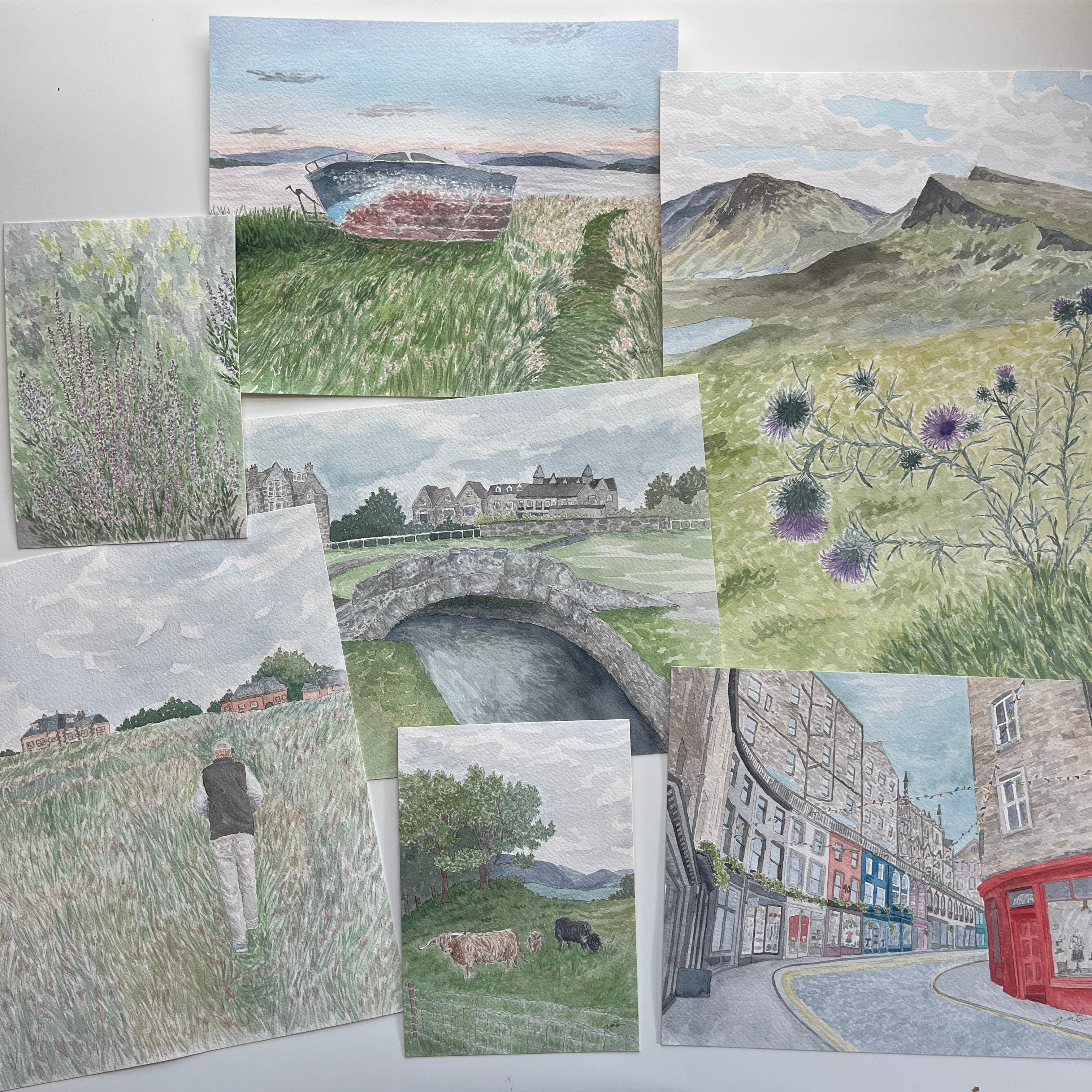 Scotland Collection – Grace Anne Byrd Designs